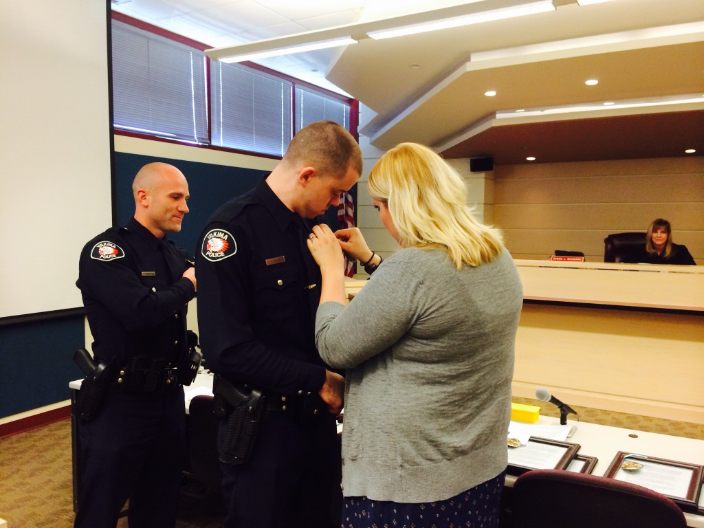 Yakima Police Welcome Three New Officers | Yakima Police Department